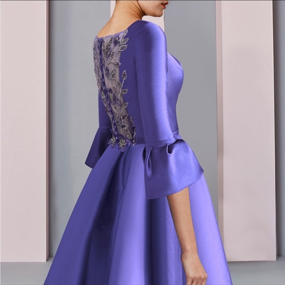 Lanting | Dresses | Lan Ting Burgundy Mother Of The Brideformal Size 8 ...
